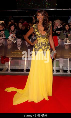 Judi Shekoni, who plays Zafrina, arrives for the European Premiere of ...