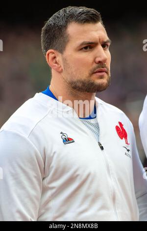 Francois Cros of France during the 2023 Six Nations Championship Round ...