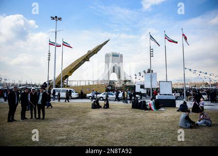 Azadi (Freedom) monument tower is seen in Tehran, Iran, Friday, Sept ...