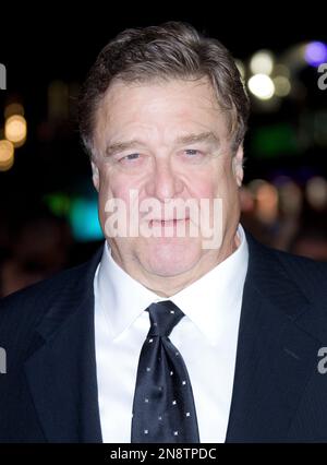 John Goodman arrives on the red carpet for the screening of Argo during London Film Festival at ...