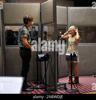 Sam Palladio who plays Gunnar Scott poses for a photo on the set of ABC ...
