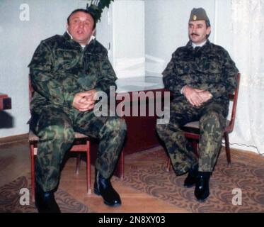 President Dzhokhar Dudayev of the Chechen Republic 1992 Stock Photo - Alamy