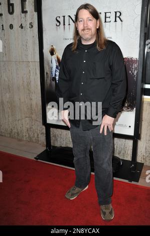 C. Robert Cargill attends the LA screening of "Sinister" at Landmarks ...