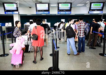 Spring Airline check in counter Narita Airport Japan Stock Photo - Alamy