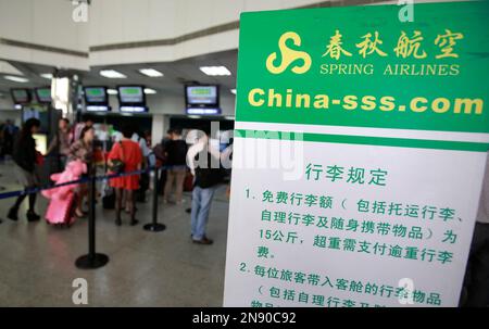 Spring Airline check in counter Narita Airport Japan Stock Photo - Alamy