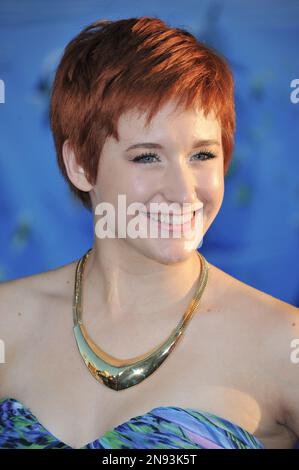 Erica Beck attends the premiere of "Finding Nemo" 3D at the El Capitan ...