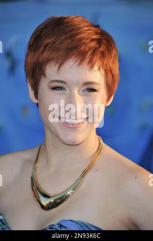 Erica Beck attends the premiere of "Finding Nemo" 3D at the El Capitan ...