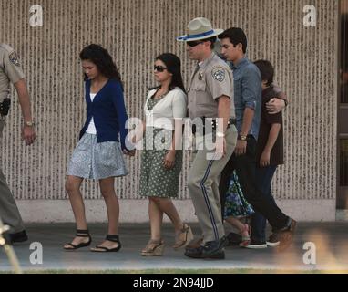 Karen Youngstrom (left) wife of slain California Highway Patrol officer ...