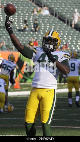 Green Bay Packers' Brandon Bostick during NFL football training camp ...