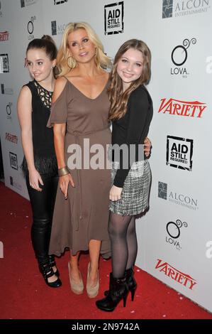 From left, Kaitlyn Dever, Kara Lusardi and Sammi Hanratty attend The ...