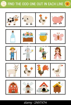 I spy game worksheet. Cartoon house buildings, underwater landscape ...