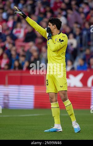Bono of Sevilla FC during the Liga match between FC Barcelona and ...