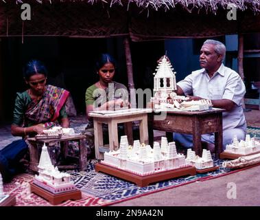 Pith work in Kumbakonam, Tamil Nadu, India, Asia Stock Photo - Alamy