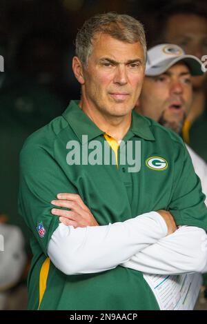 Packers offensive coordinator Tom Clements and defensive coordinator ...