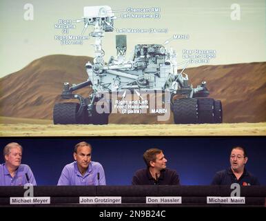 Michael Malin, principal investigator, Mars Descent Imager explain how ...