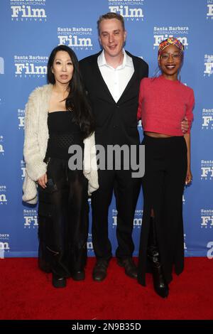Angie Wang Richie Stephens Maya Lynne Robinson, at the 38th Santa ...