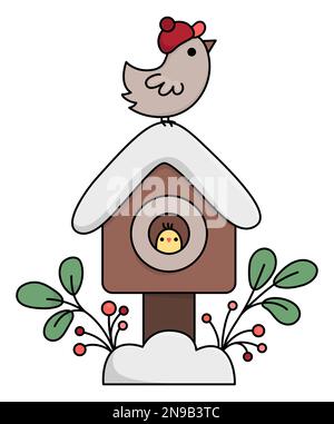 Fledgling Cartoon Colored Clipart Illustration Stock Vector Image & Art ...