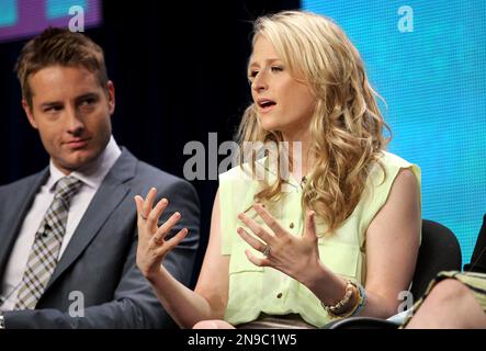 Justin Hartley And Mamie Gummer