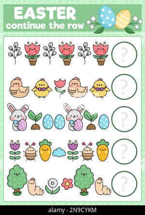 What comes next. Garden logical activity for preschool children with ...