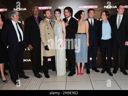 Tom Conte, Morgan Freeman, Tom Hardy, Anne Hathaway, Christian Bale ...