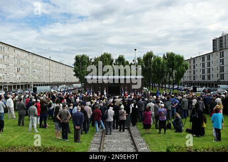 Concentration camp for Jews in Drancy, France, August 1941 (b/w photo ...