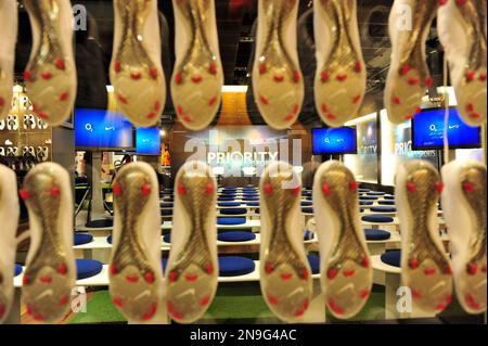 General view at the launch of Priority Sports, a mobile app from Nike ...