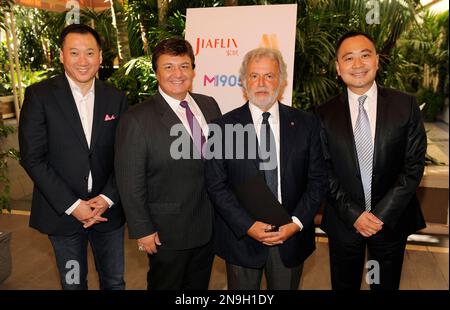 COMMERCIAL IMAGE - Sid Ganis, left, and Kenneth Huang, managing ...