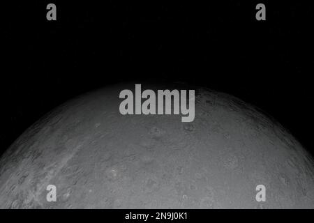 Digitally generated photograph of the planet Mercury Stock Photo - Alamy