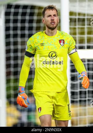 Neto of AFC Bournemouth in action during the English Premier League ...