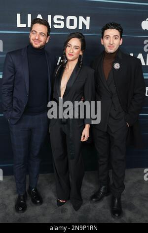 Marco Horanieh, Lyna Dubarry, and Aziz Dyab attend 'Liaison' Apple TV ...