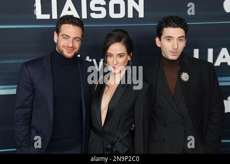 Marco Horanieh, Lyna Dubarry, and Aziz Dyab attend 'Liaison' Apple TV ...
