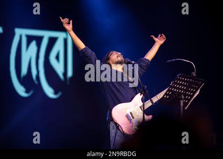 Singer-songwriter, Faruq Mahfuz Anam commonly known as James performs ...
