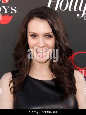 Actress Rebecca Calder arrives at the world premiere of Hatfields ...