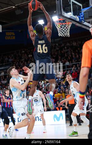 Jan Vasely of FC Barcelona during the ACB regular season game between ...