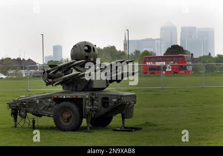 Rapier air defence missile system Stock Photo - Alamy