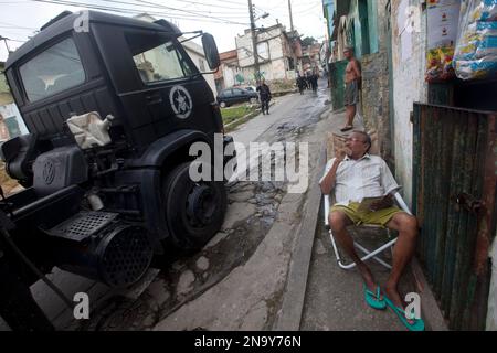 BOPE special armed vehicle in a favela of Rio de Janeiro, brazil Stock ...