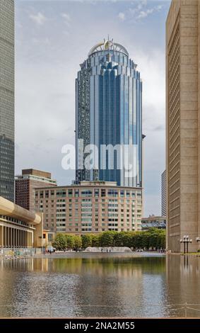 Boston's Christian Science church and Prudential building and the ...