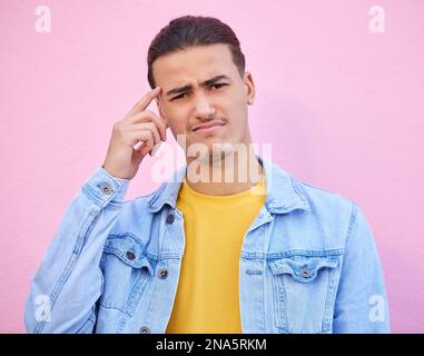 Hispanic Male And Confusion Stock Photo - Alamy