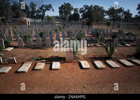 Benghazi War Cemetery, Libya Stock Photo - Alamy