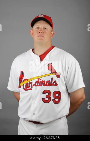 This is a 2012 photo of Jamie Pogue of the St. Louis Cardinals baseball ...