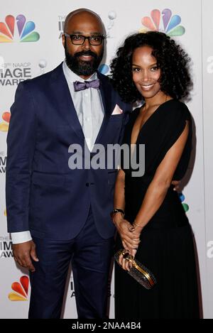 Mara Brock Akil and Salim Akil Los Angeles Premiere of 'Sparkle' at ...