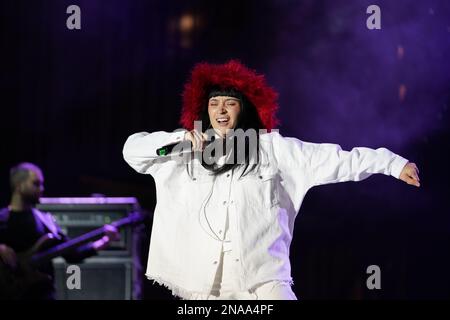 iSTANBUL, TURKIYE - OCTOBER 06, 2022: Romanian Singer Irina Rimes ...