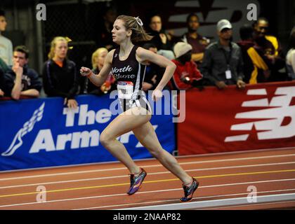 Samantha Nadel of North Shore High School wins the New Balance High ...