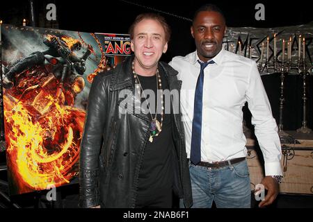 JOHNNY WHITWORTH, GHOST RIDER: SPIRIT OF VENGEANCE, 2011 Stock Photo ...