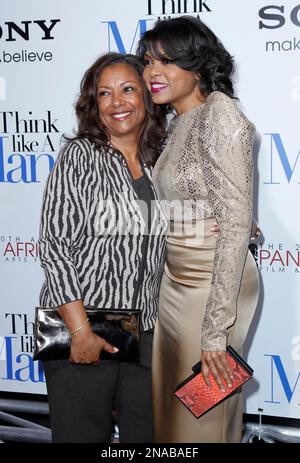 Taraji P. Henson & Mother Bernice Gordon at the Los Angeles Premiere of ...
