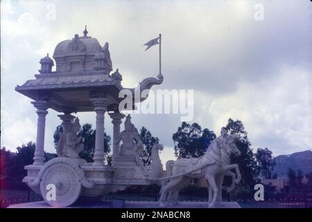 Krishna's Rath, (Bhagwad Gita) Stone Carved, India Stock Photo - Alamy
