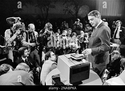 Edwin H. Land - inventor of the Polaroid Land camera - introduces the ...