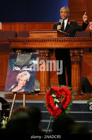 Etta James In Casket
