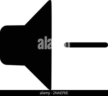 Silent Sound off flat icon vector for your web design, logo, UI. illustration Stock Vector Image ...