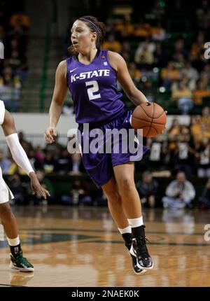 Kansas State guard Brittany Chambers (2) during an NCAA college ...